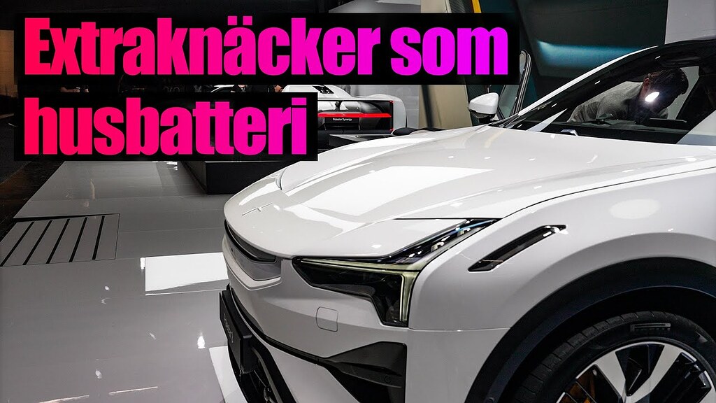 V2G med Polestar & Göteborg Energi - Laddning - Elbilsveckan